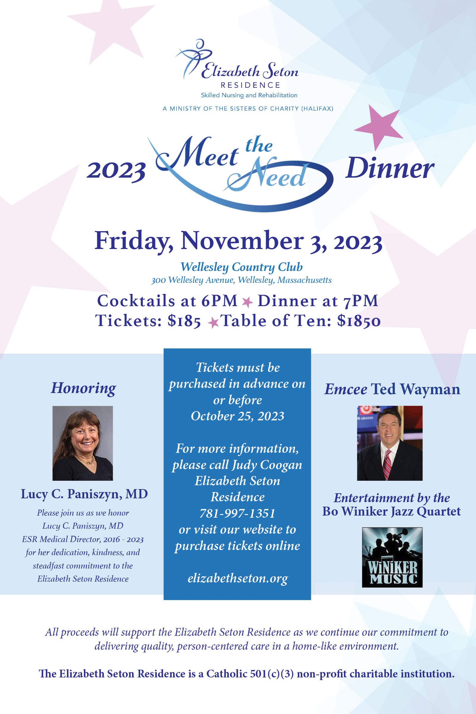 2023-Meet the Need Dinner | Elizabeth Seton Residence